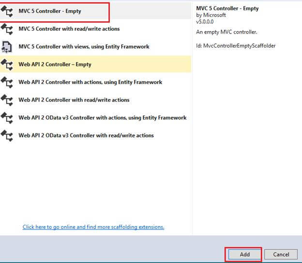 Models In ASP.NET MVC 5